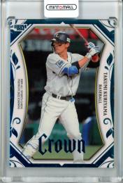 ミントモール / MINT 池袋店 / 2022 BBM CROWN 埼玉西武 栗山巧 レギュラー スカイブルー箔版 16/30