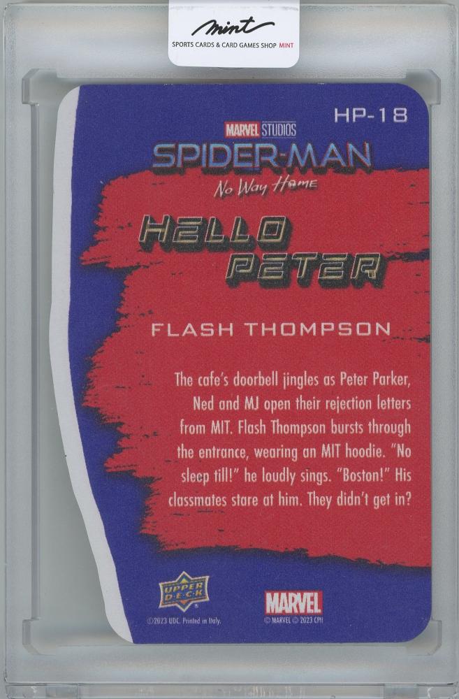 ミントモール / MINT 横浜店 / 2023 UPPER DECK Spider-Man No Way Home Hello Peter ...