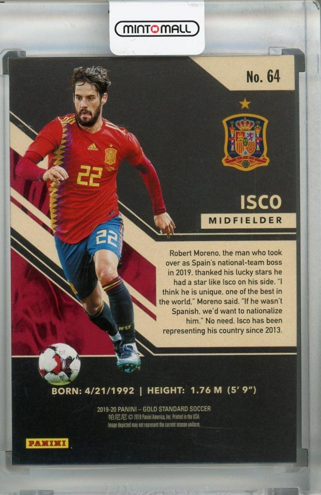 ミントモール / MINT 浦和店 / 2019-20 Panini Gold Standard Spain Isco Base 123/149