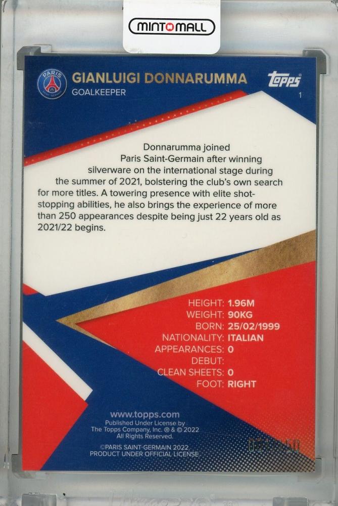 ミントモール / MINT 浦和店 / 2021-22 Topps Paris Saint-Germain Team Set ...