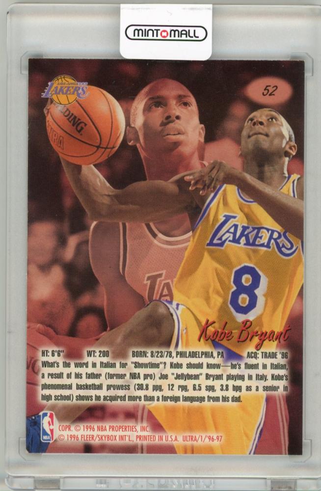 ミントモール / MINT 三宮店 / 1996-97 Fleer Ultra Kobe Bryant Rookie Card 52