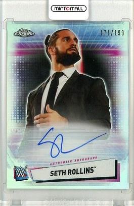 ミントモール / MINT 池袋店 / 2021 Topps Chrome WWE Seth Rollins Autographs 171/199