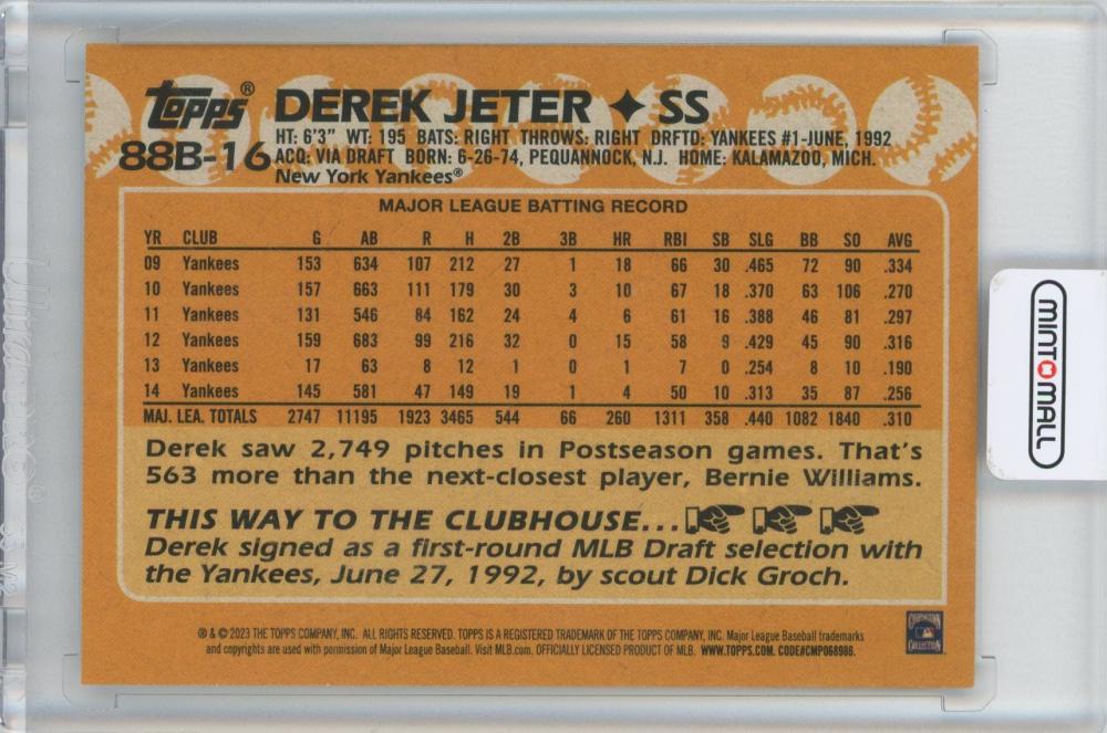 ミントモール / MINT 広島店 / 2023 Topps Baseball Japan Edition 1988 Topps Cherry ...