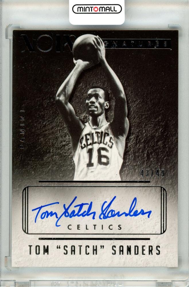 ミントモール / MINT 札幌店 / 2014-15 PANINI Noir Tom "Satch" Sanders Auto Noir ...