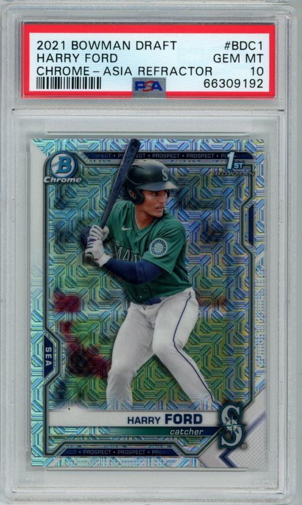 ミントモール / MINT 池袋店 / 2021 Bowman Draft Baseball Seattle Mariners Harry ...