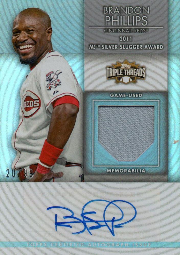 ミントモール / MINT 梅田店 / 2012 TOPPS Triple Threads Brandon Phillips ...