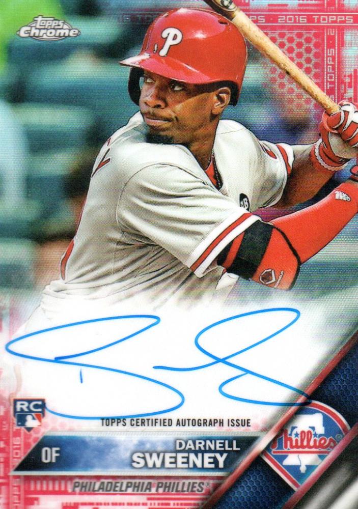 ミントモール / MINT 梅田店 / 2016 TOPPS Chrome Darnell Sweeney Autograph (RC) 3/5