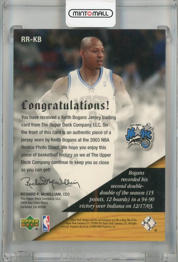 ミントモール / MINT 浦和店 / 2003-04 Upper Deck Orlando Magic Keith Bogans ...