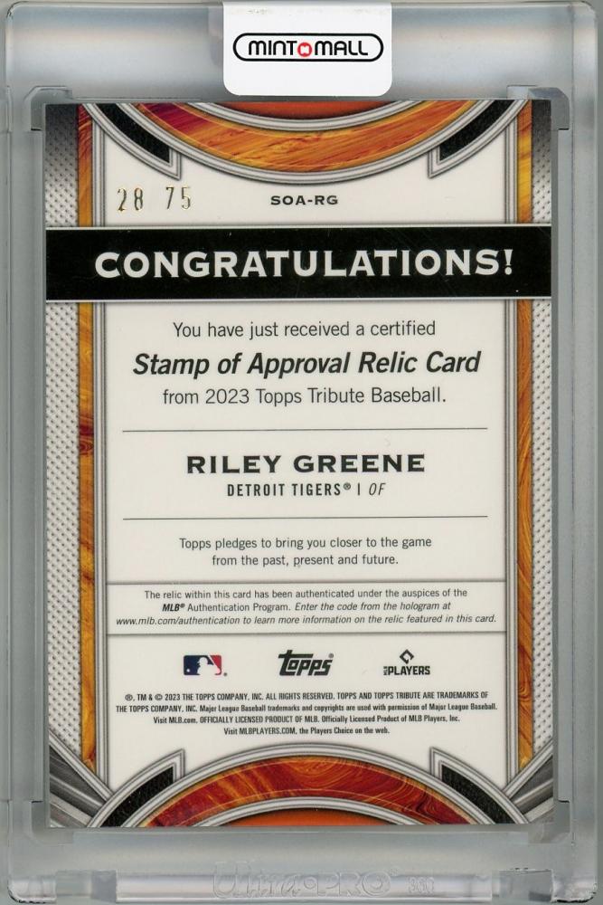 ミントモール / MINT 浦和店 / 2023 Topps Tribute Detroit Tigers Riley Greene ...