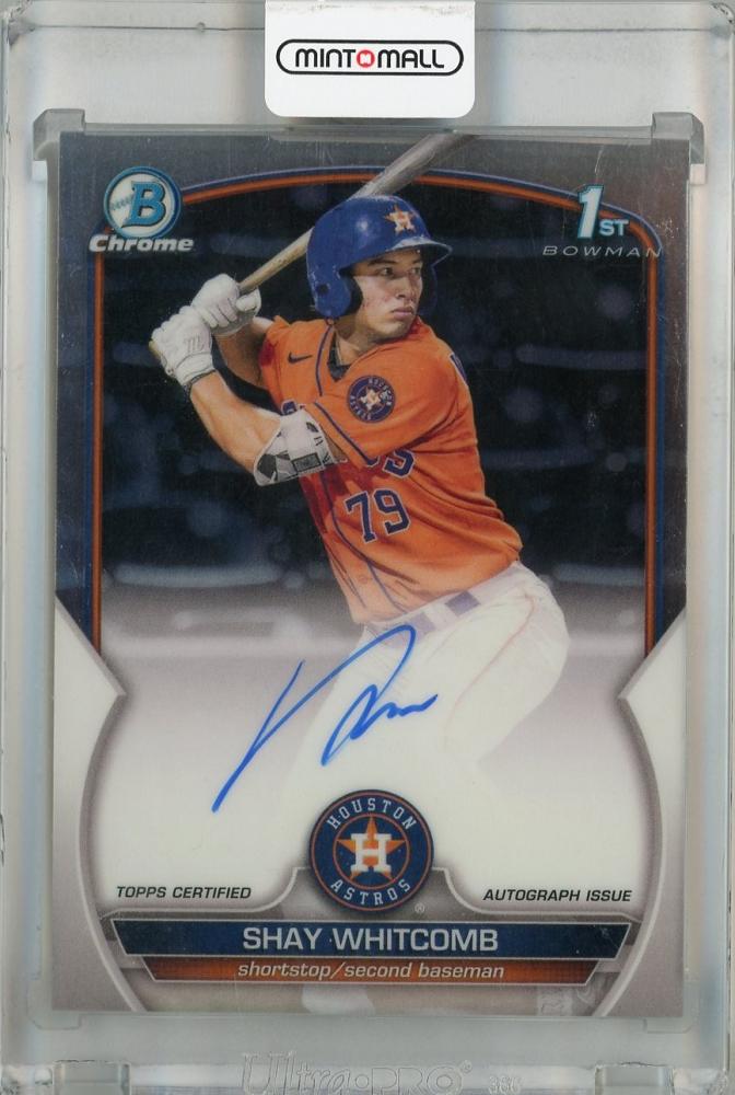 ミントモール / MINT 浦和店 / 2023 Topps Bowman Houston Astros Shay Whitcomb ...