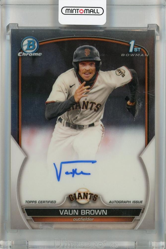 ミントモール / MINT 浦和店 / 2023 Topps Bowman San Francisco Giants Vaun Brown ...