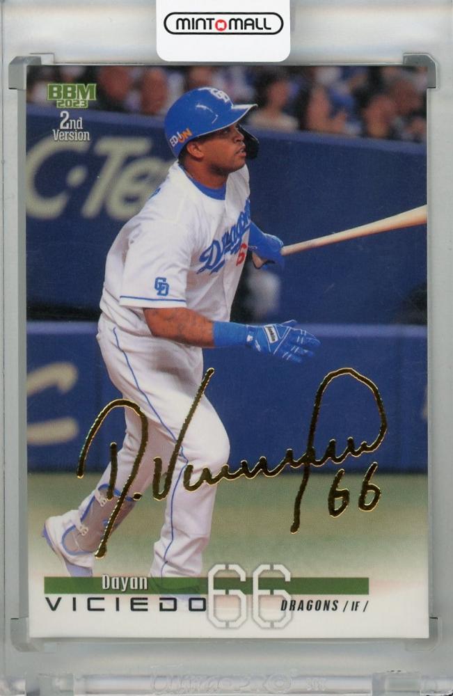 ミントモール / MINT 浦和店 / 2023 BBM 2nd Version 中日ドラゴンズ ビシエド レギュラーカード 金箔サイン版(パラレル版) 094/100