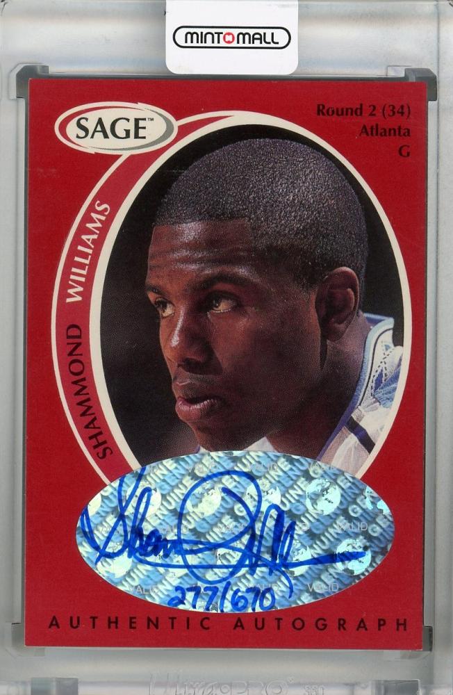 ミントモール / MINT 浦和店 / 1998 SAGE Shammond Williams Autographs 277/670