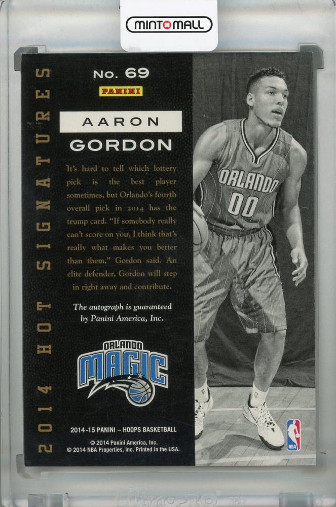 ミントモール / MINT 浦和店 / 2014-15 Panini Hoops Orlando Magic Aaron Gordon Hot ...