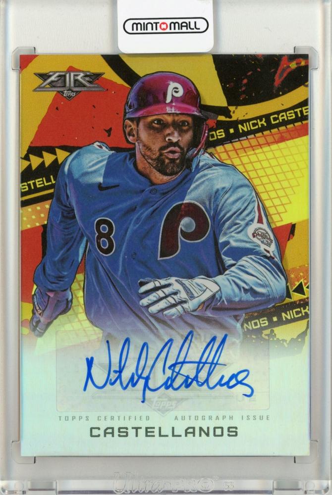 ミントモール / MINT 仙台店 / 2022 Topps Fire Nick Castellanos Autographs Gold 04/10