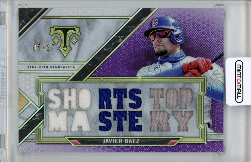 ミントモール / MINT 札幌店 / 2021 TOPPS Triple Threads Javier Baez Triple ...