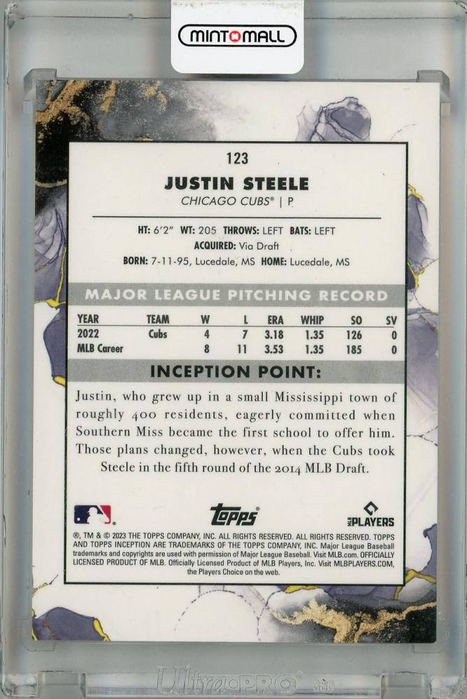 ミントモール / MINT 浦和店 / 2023 Topps Inception Chicago Cubs Justin Steele ...