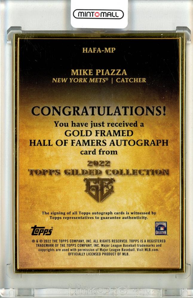 ミントモール / MINT 池袋店 / 2022 Topps Gilded Collection New York Mets Mike ...