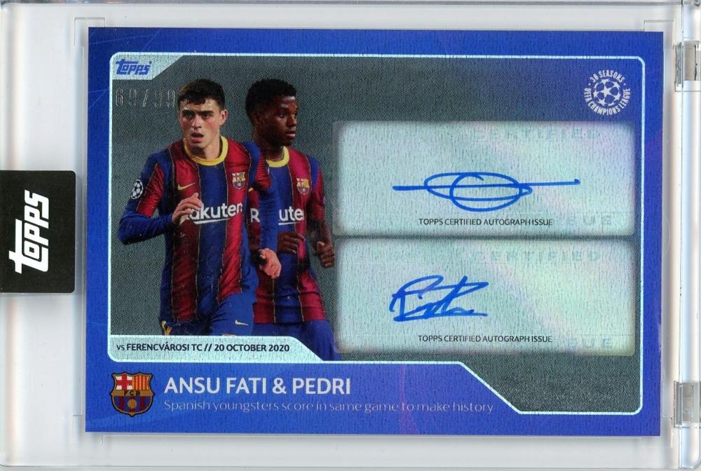 ミントモール / MINT 新宿店 / 2022-23 TOPPS UEFA Champions League - 30 Seasons Celebration - Autograph ...