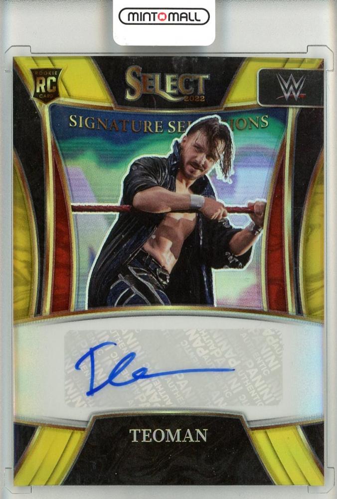 ミントモール / MINT 池袋店 / 2022 Panini Select WWE Teoman Signature Selections ...