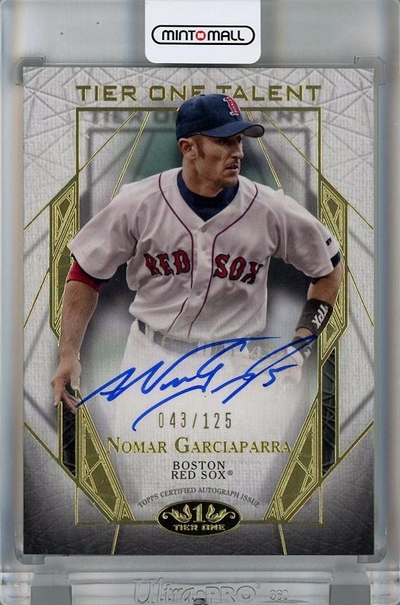 ミントモール / MINT 千葉店 / 2022 Topps Tier One Nomar Garciaparra Talent Autographs #T1TANG ※初期不良あり 043/125
