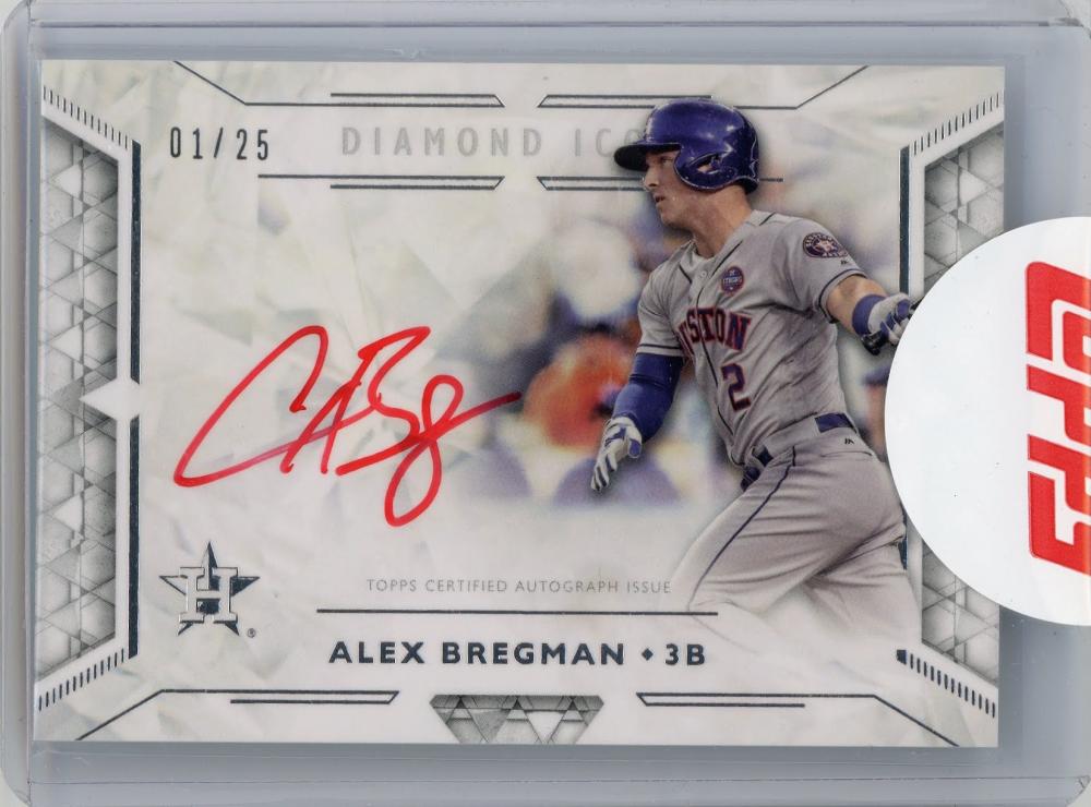 ミントモール / MINT 札幌店 / 2018 TOPPS Diamond Icons Alex Bregman Red Ink ...