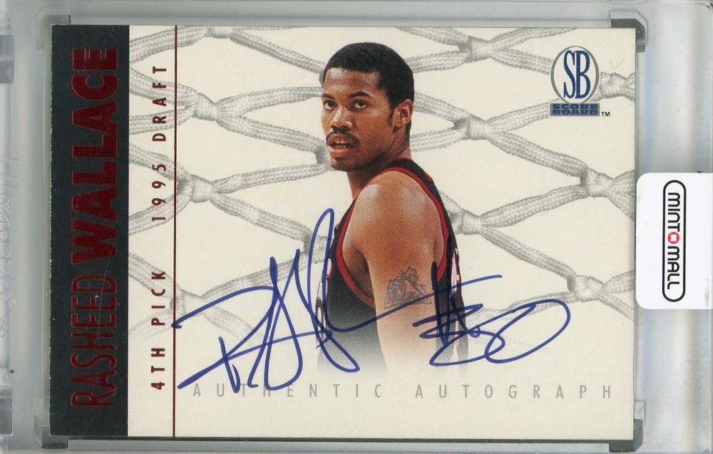ミントモール / MINT 浦和店 / 1997 Score Board Rasheed Wallace Autographes(ROOKIE ...