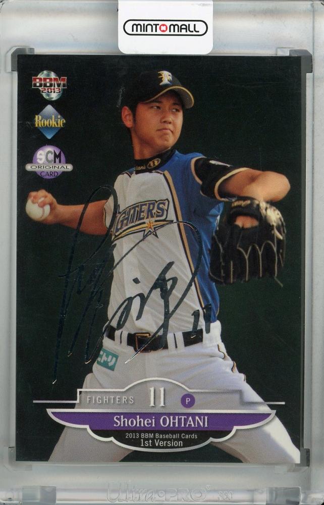 ミントモール / MINT 浦和店 / 2013 BBM 1st version 北海道日本ハムファイターズ 大谷翔平 書店限定スペシャルプロモーションカード 銀箔サイン版 (RC)