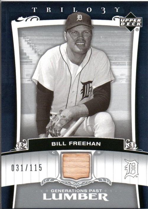 ミントモール / MINT 梅田店 / 2005 UPPER DECK Trilogy Bill Freehan Game Used Bat ...