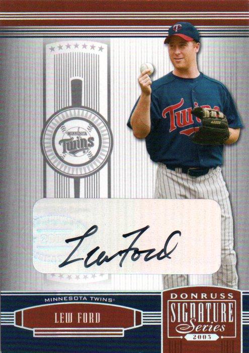ミントモール / MINT 梅田店 / 2005 DONRUSS Signature Series Lew Ford (阪神) Autograph