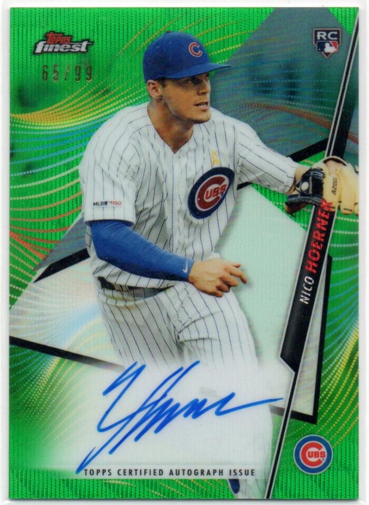 ミントモール / MINT LAB TOKYO店 / 2020 TOPPS Finest Autographs Green Wave ...