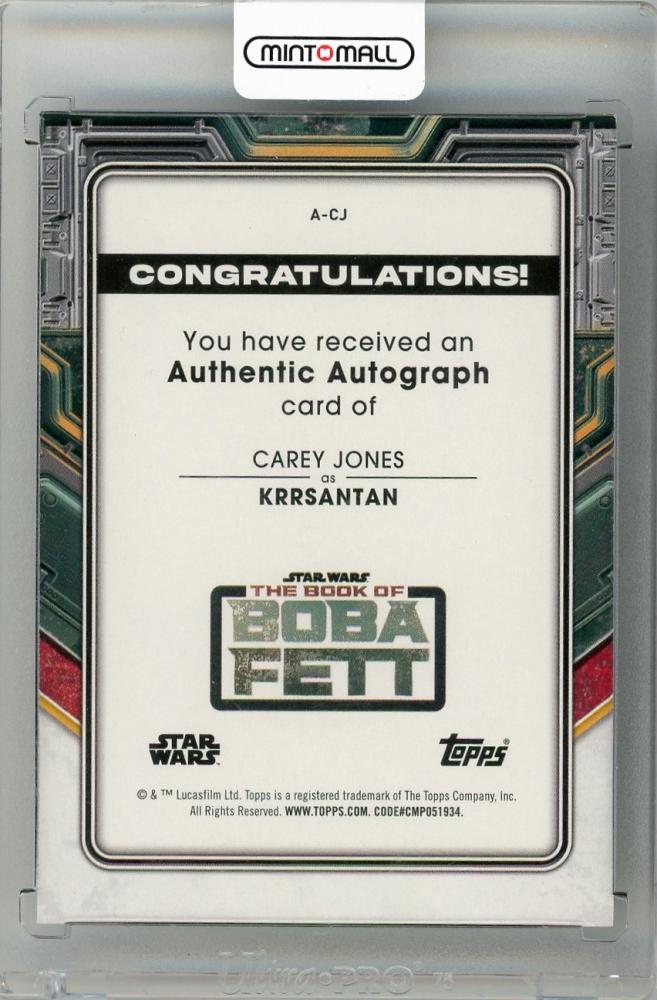 ミントモール / MINT 新宿店 / 2022 TOPPS Star Wars The Book of Boba Fett ...