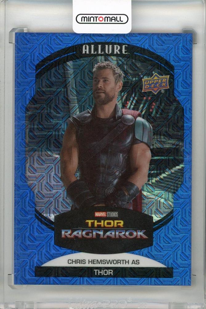 ミントモール / MINT 新宿店 / 2022 UPPER DECK Marvel Studios Allure Blue Line #98 Chris Hemsworth as Thor ...