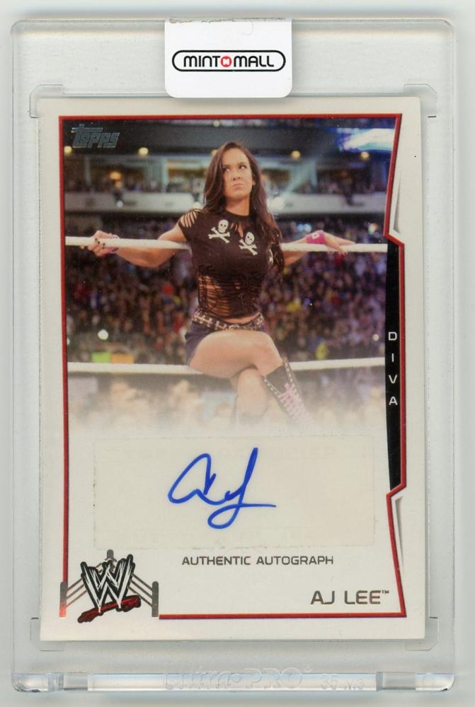 ミントモール / MINT LAB TOKYO店 / 2014 TOPPS WWE WRESTLING Autograph AJ Lee