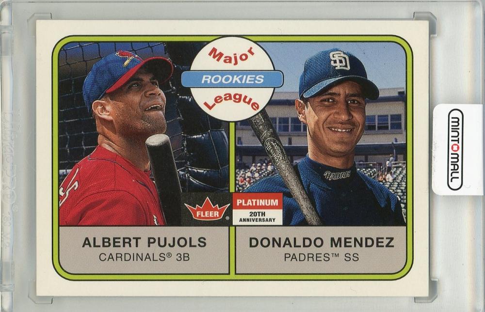 ミントモール / MINT 大丸心斎橋店 / 2001 Fleer Platinum Albert Pujols & Donaldo ...