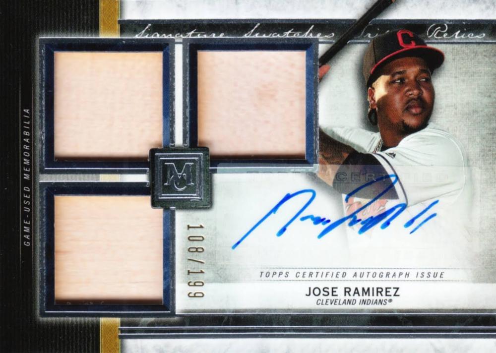 ミントモール / MINT 札幌店 / 2020 TOPPS Museum Collection Jose Ramirez Single ...