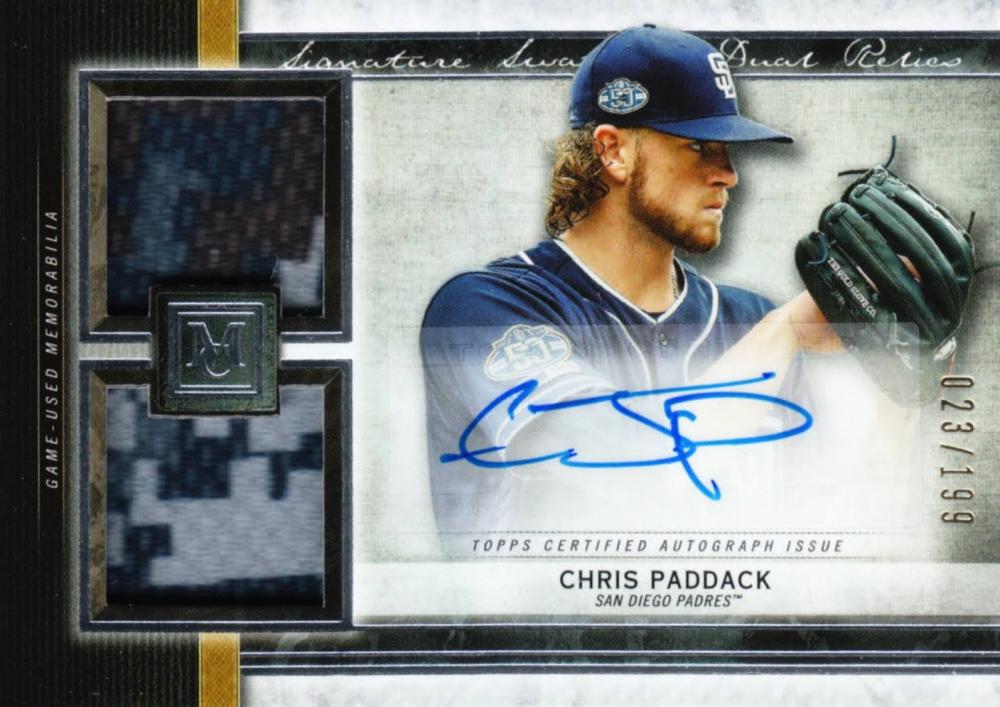 ミントモール / MINT 札幌店 / 2020 TOPPS Museum Collection Chris Paddack Single ...