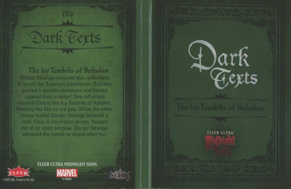 ミントモール / MINT 池袋店 / 2023 Fleer Ultra Marvel Midnight Sons The Icy ...