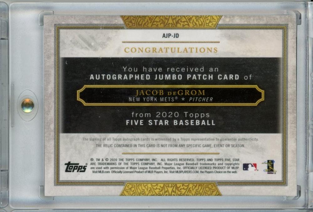 ミントモール / MINT 池袋店 / 2020 Topps Five Star Baseball New York Mets Jacob ...