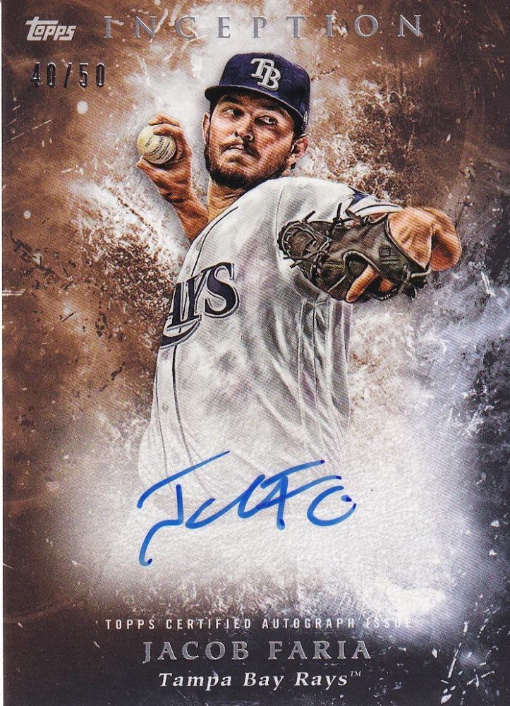 ミントモール / MINT 浦和店 / 2018 Topps Inception Tampa Bay Rays Jacob Faria ...