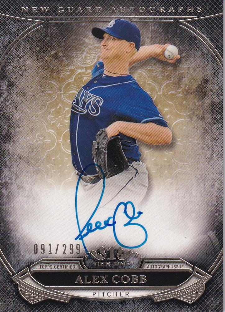 ミントモール / MINT 浦和店 / 2015 Topps Tier One Tampa Bay Rays Alex Cobb New ...