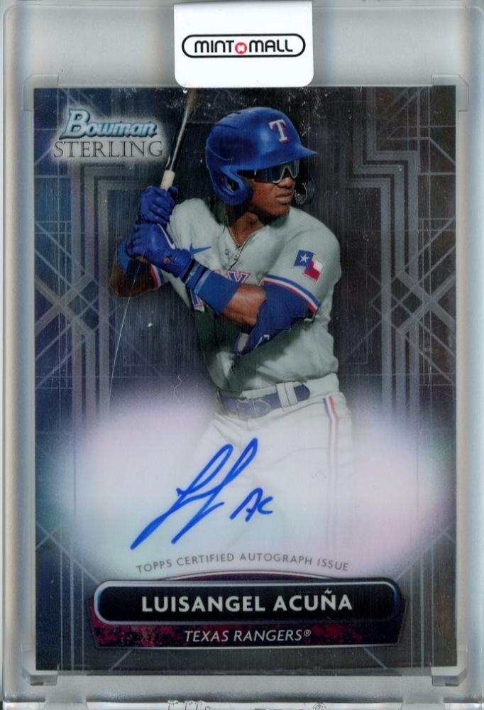 ミントモール / MINT 池袋店 / 2022 Bowman Sterling Baseball Texas Rangers ...