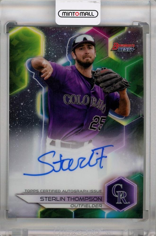 ミントモール / MINT 千葉店 / 2023 Topps Bowman's Best Sterlin Thompson Best of ...