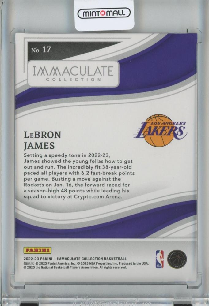 ミントモール / MINT 池袋店 / 2022-23 Panini Immaculate Collection Basketball ...