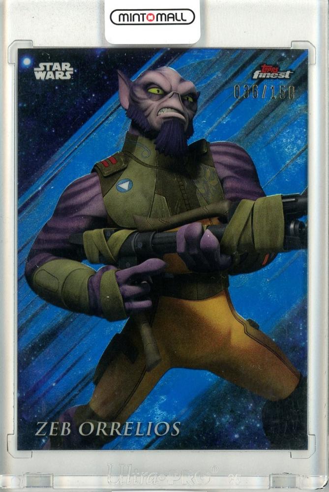 ミントモール / MINT 立川店 / 2018 Topps Finest Star Wars Zeb Orrelios #99 Blue ...