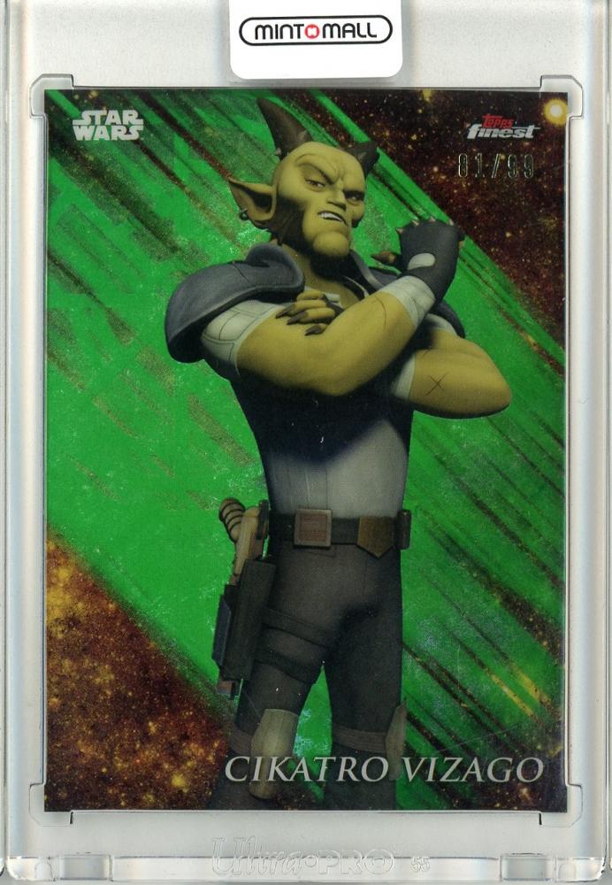 ミントモール / MINT 立川店 / 2018 Topps Finest Star Wars Cikatro Vizago #24 ...