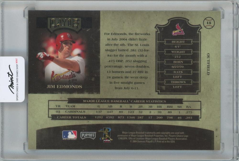 ミントモール / MINT 横浜店 / 2004 PLAYOFF Prime Cuts II Signature Century Gold ...