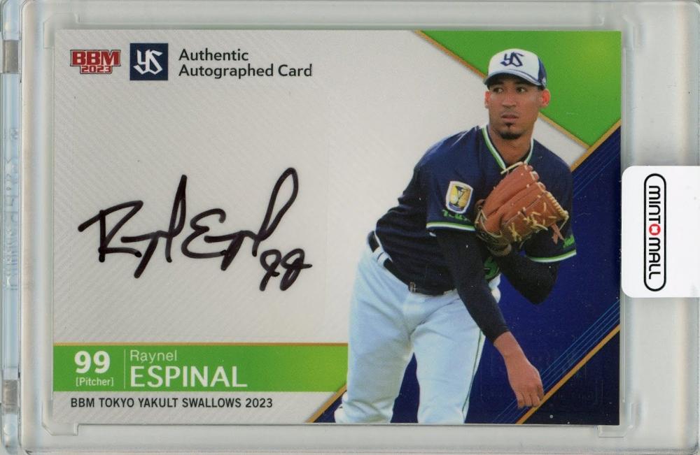 ミントモール / MINT 札幌店 / 2023 BBM 東京ヤクルトスワローズ レイネル・エスピナル 直筆サインカード 88枚限定 /81