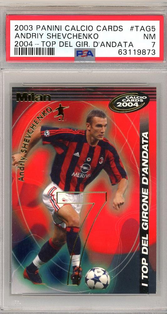 ミントモール / MINT 池袋店 / 2003-04 Panini Calcio Cards Andriy Shevchenko Top Del Girone D'andata 【PSA7】