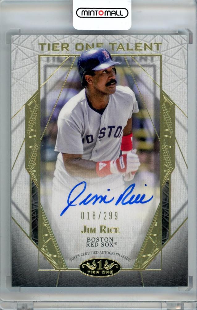 ミントモール / MINT 札幌店 / 2022 TOPPS Tier One Jim Rice Tier One Talent ...
